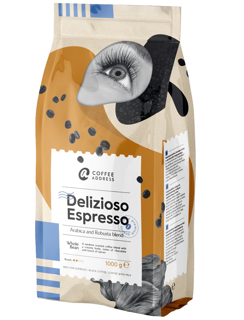Coffee Address Delizioso Espresso kafija (1kg) – Products ...